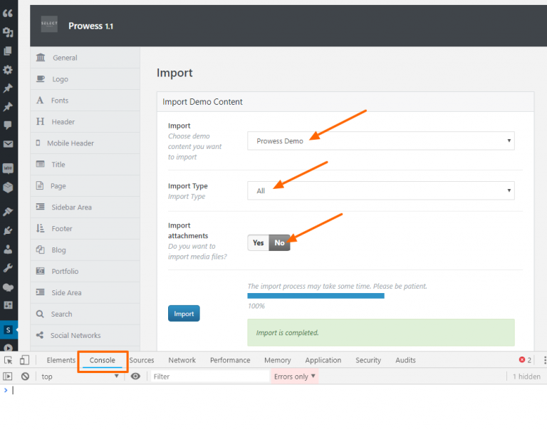 Import Without Attachments – Help Center